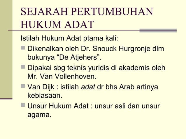 hukum Adat | PPT