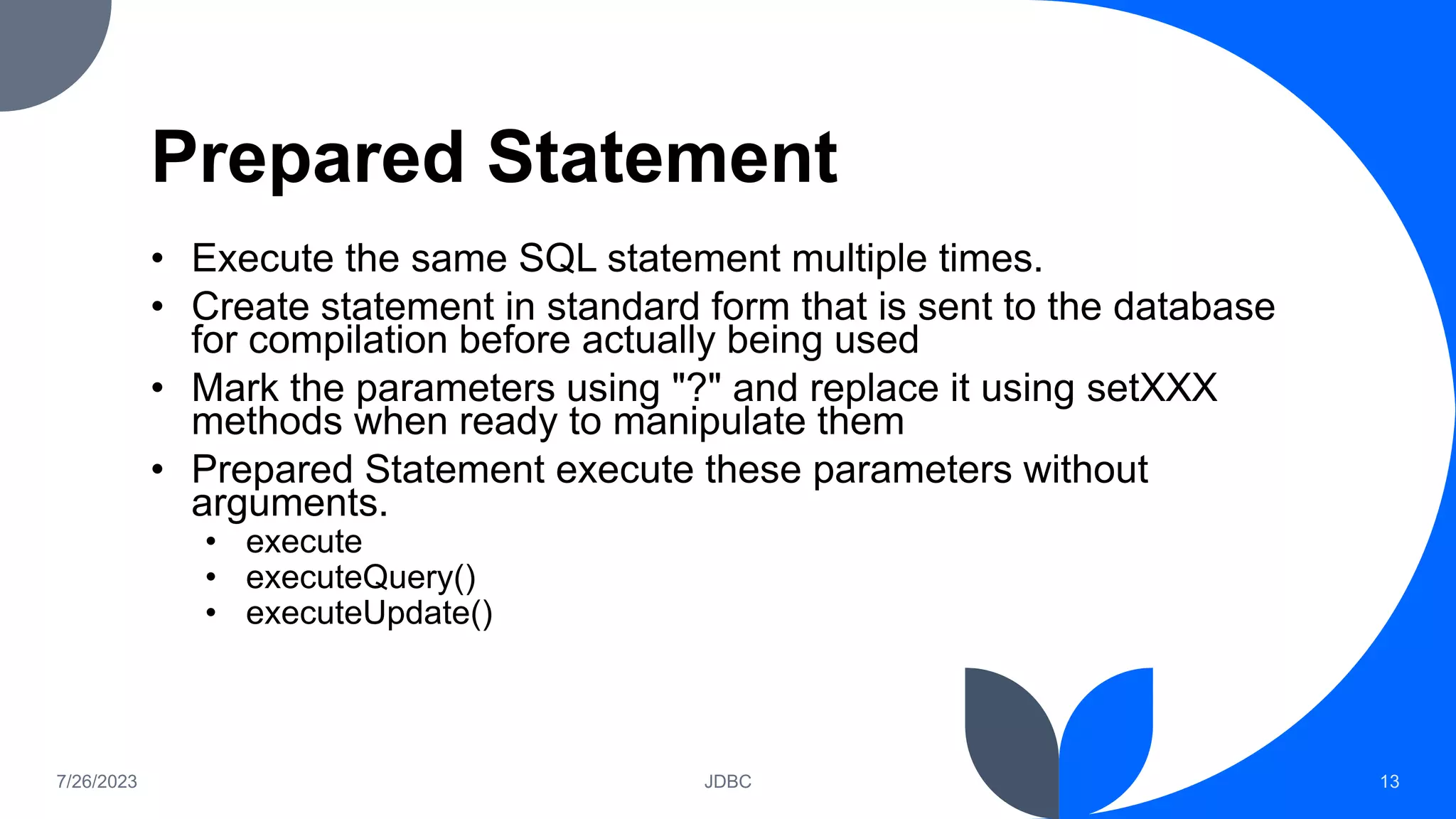 Slide Latihan JDBC | PPT