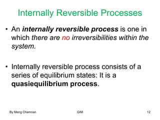 THE SECOND LAW OF THERMODYNAMICS For Mechanical and Industrial ...