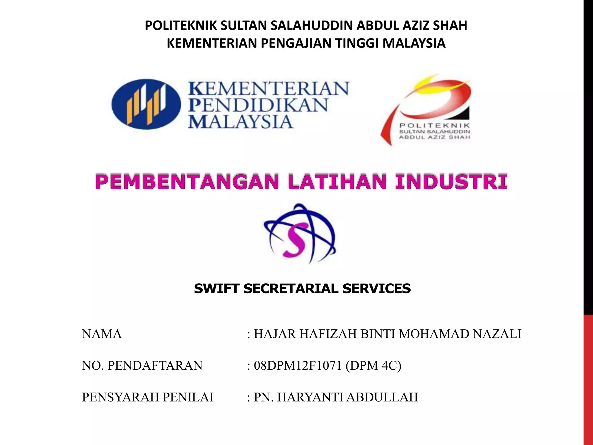 Latihan Industri Politeknik | PPT