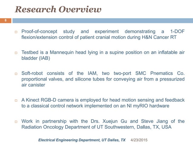 PhD Qualifying Exam Slides | PPTX | 3-D Graphics | Computer Software ...