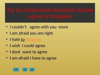 SLIDE MATERI BAHASA INGGRIS AGREE OR DISAGREE.pptx