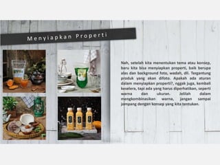 Go Modern Level 2 - Slide Materi Pelatihan Foto Produk | PPT