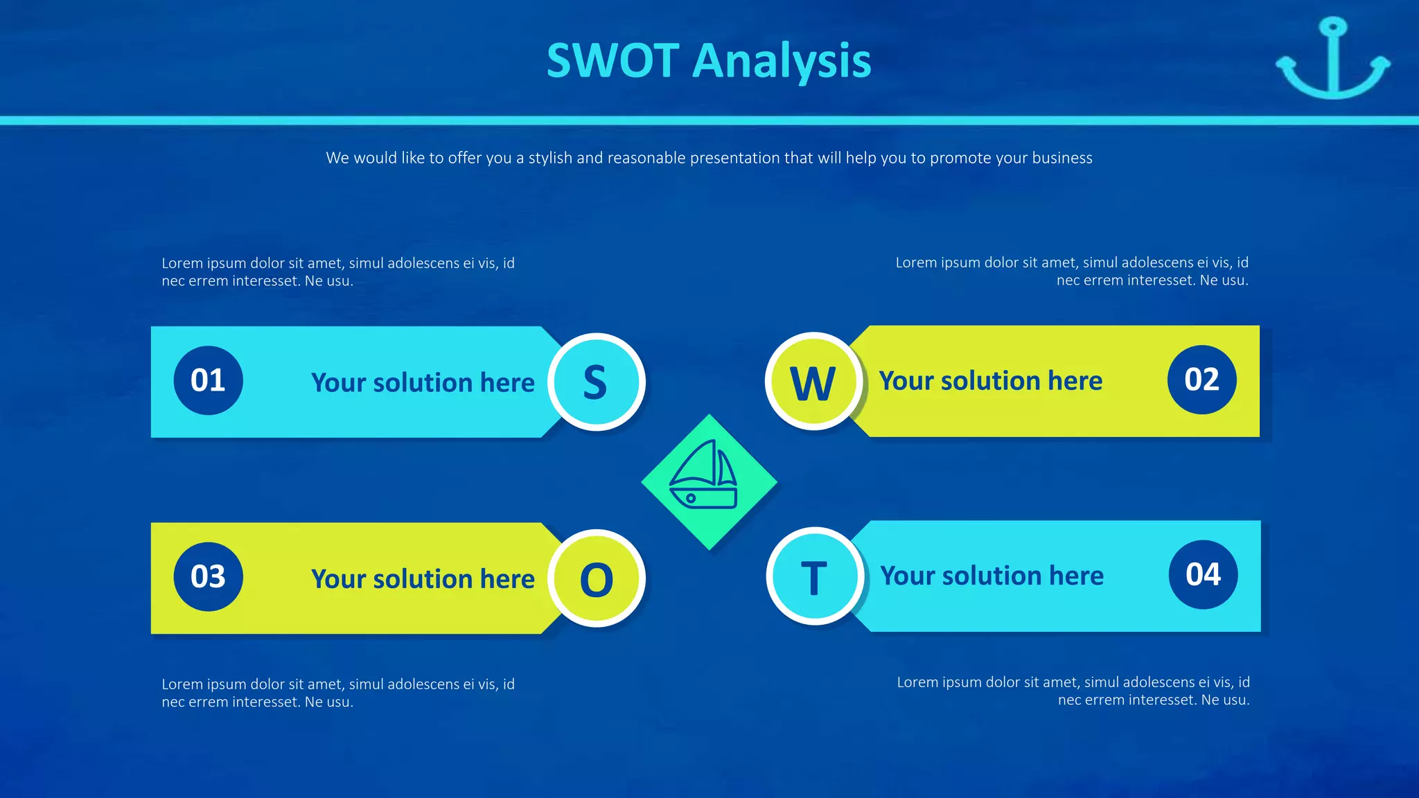 Free SWOT Analysis Diagram | PPT