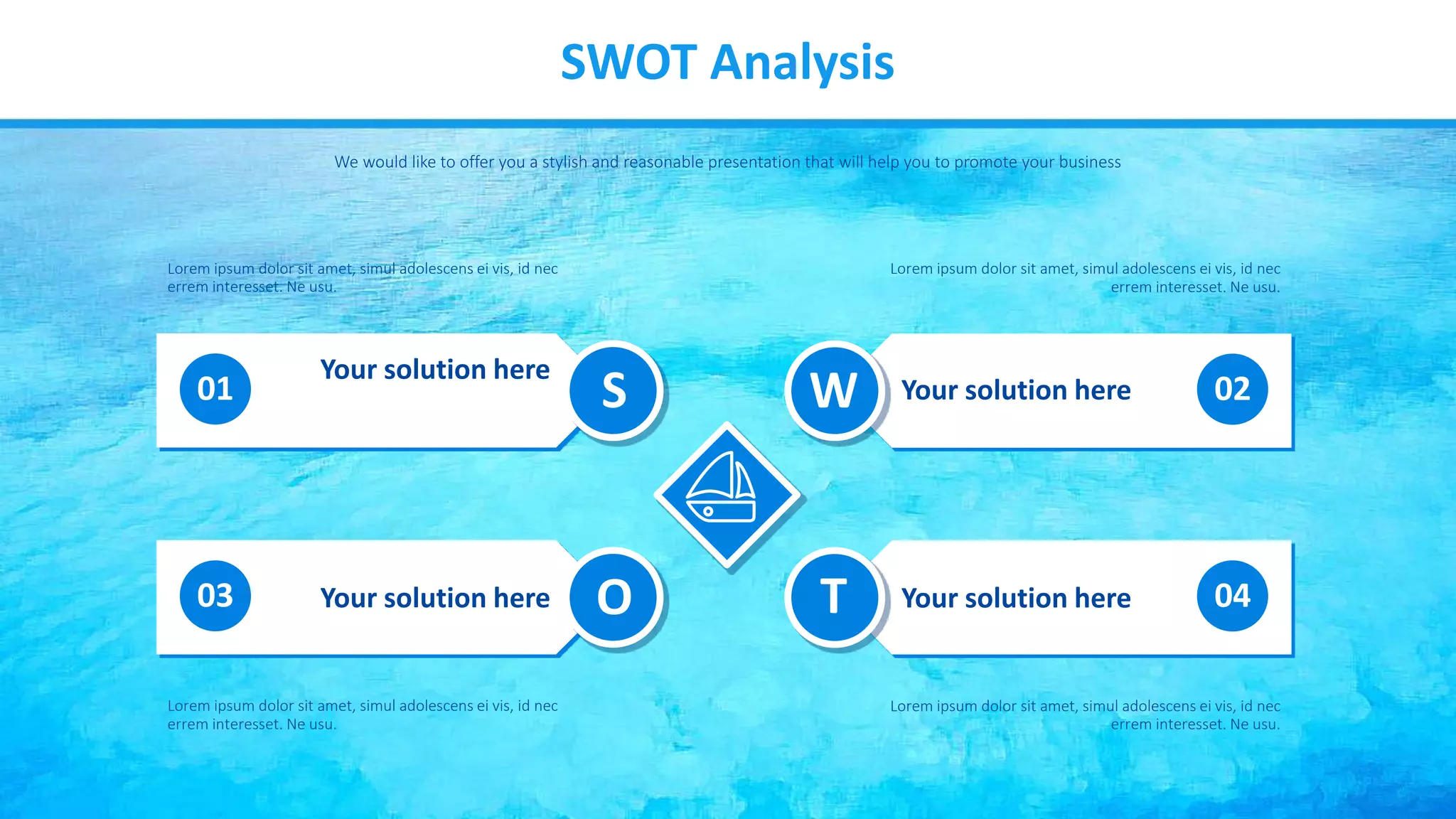 Free SWOT Analysis Diagram | PPT
