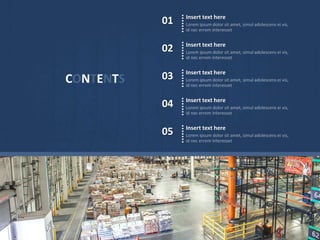 Free Template Design - Process of Distribution | PPTX