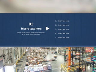 Free Template Design - Process of Distribution | PPTX