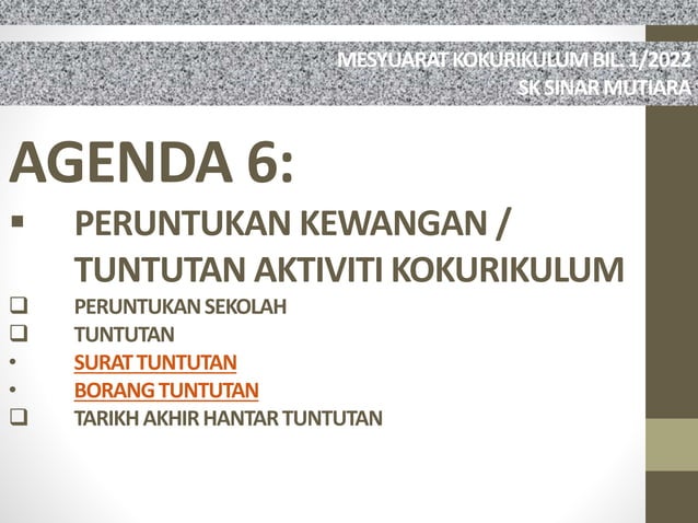 SLIDE MESYUARAT KOKURIKULUM BIL. 1 2022.pptx