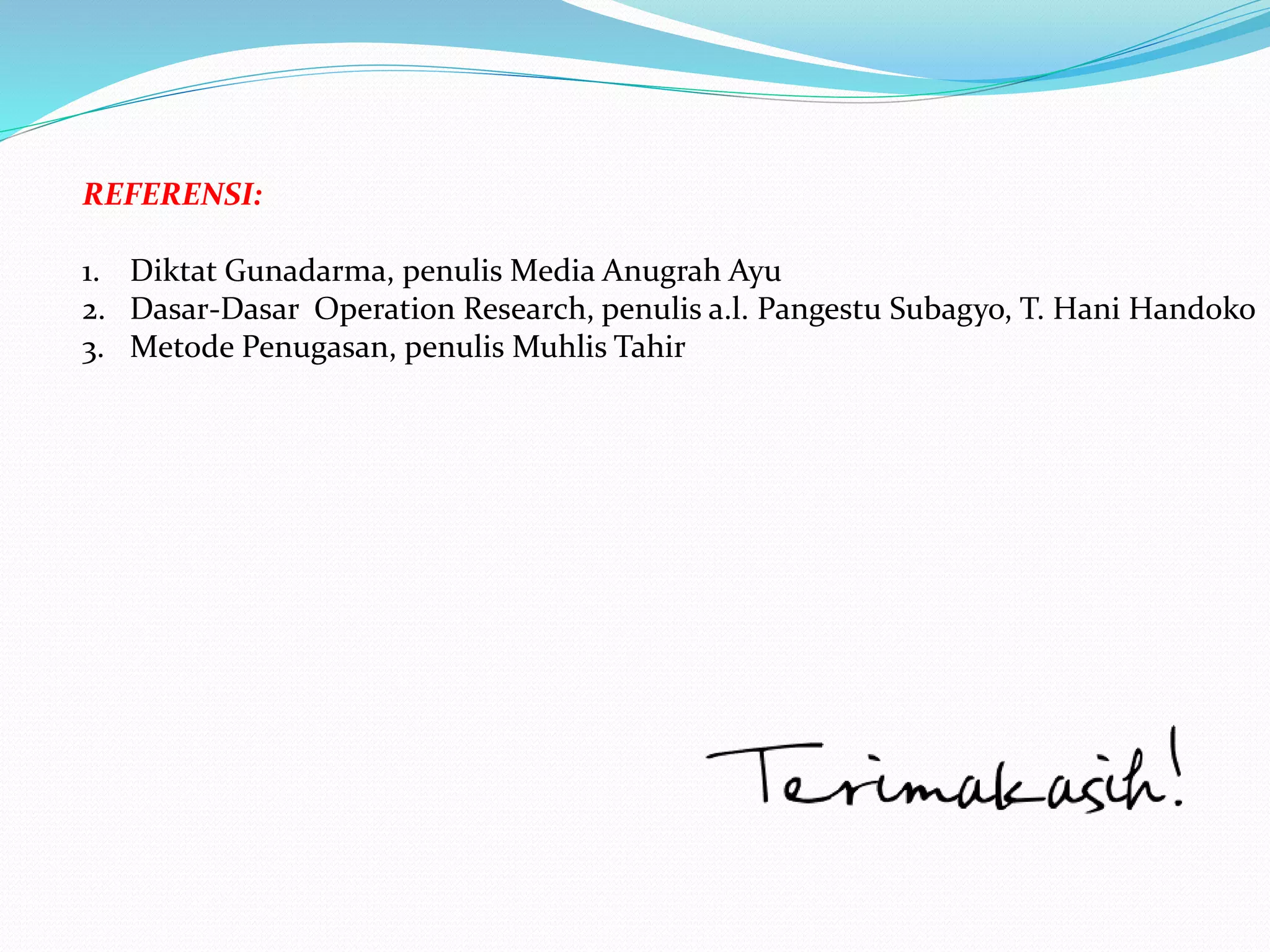 PENYELESAIAN MASALAH PENUGASAN DENGAN METODE HUNGARIAN | PPTX