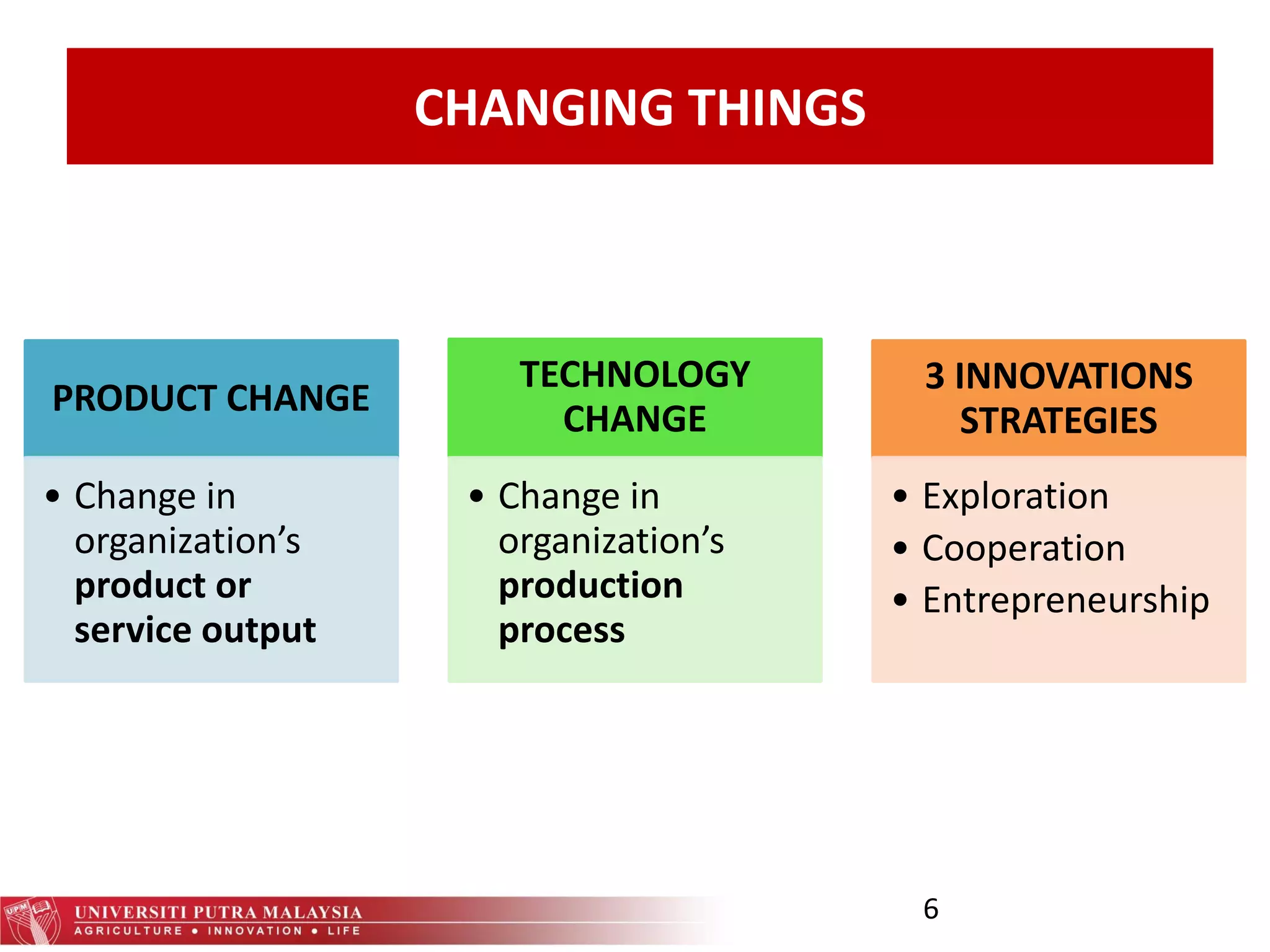 MANAGING CHANGE & INNOVATIONS | PDF