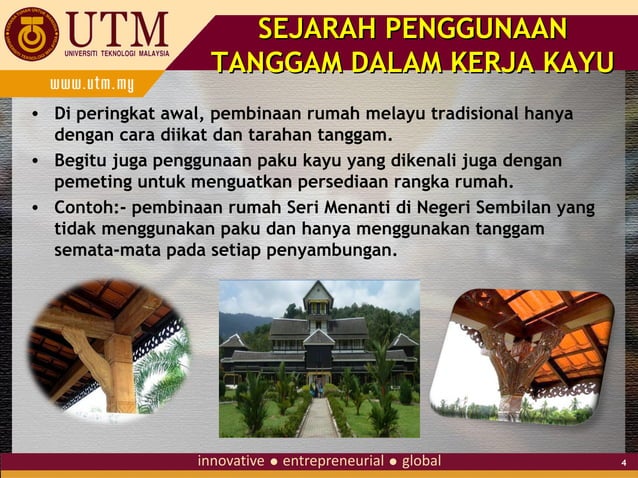 Tanggam tanggam dalam kerja kayu dan pembinaan bangunan | PPT