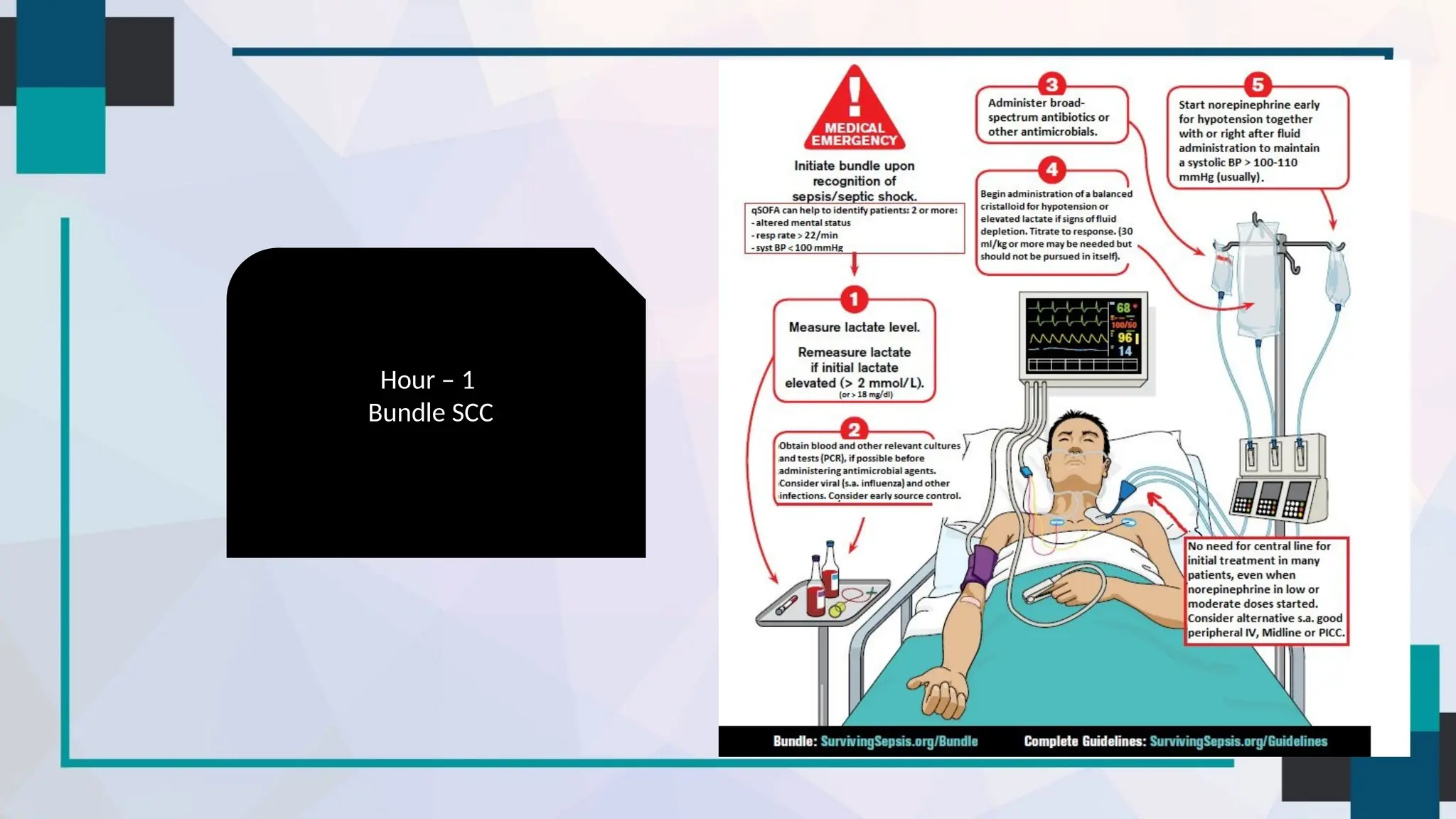 Sepsis Introduction (diagnosis and management) | PPT