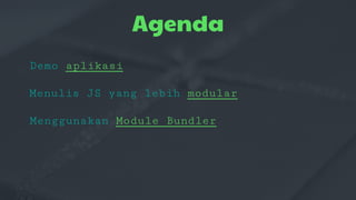 Menguak Misteri Module Bundler | PPT
