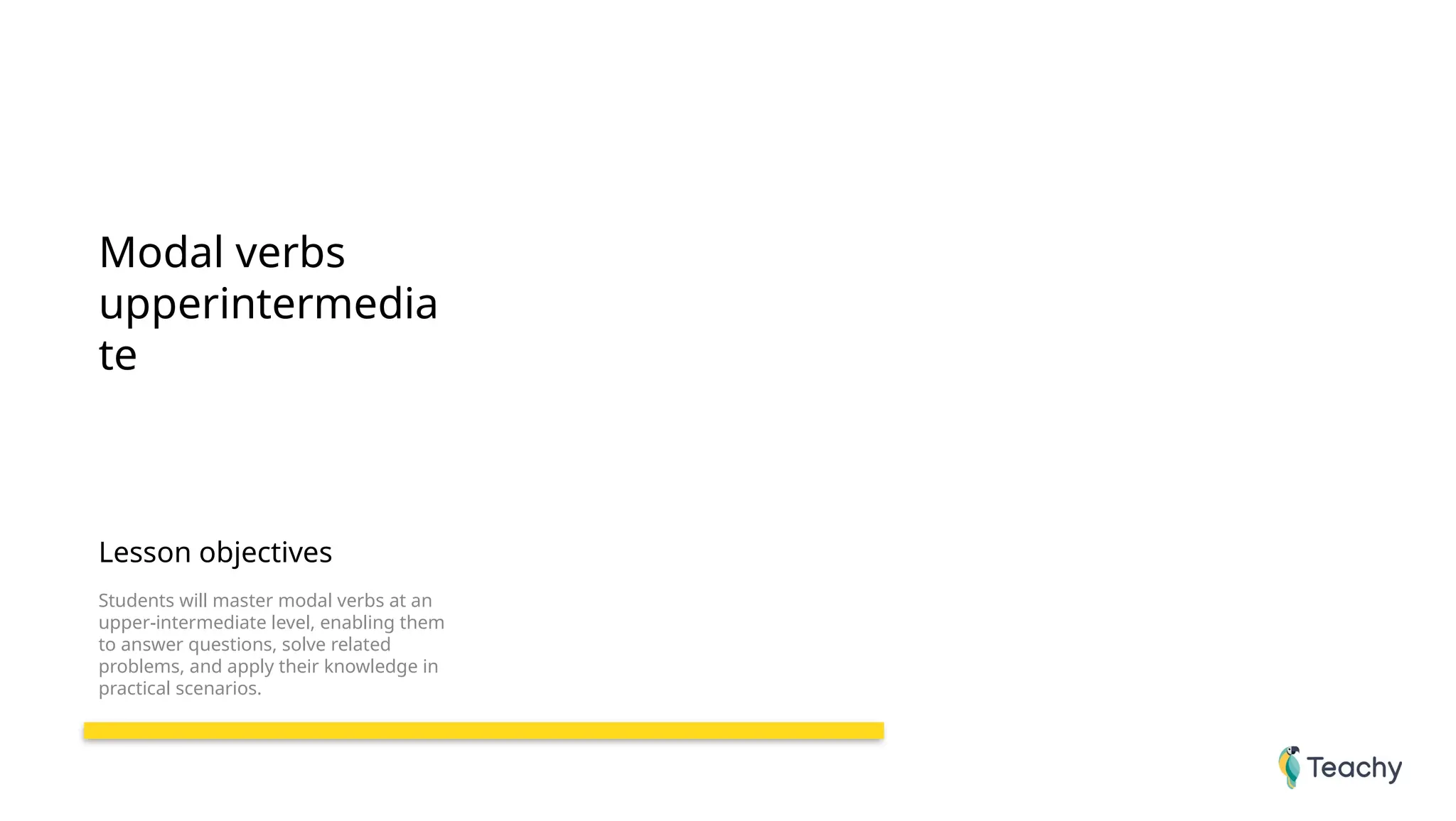 Slide_Modal_verbs_upperintermediate.pptx | Travel
