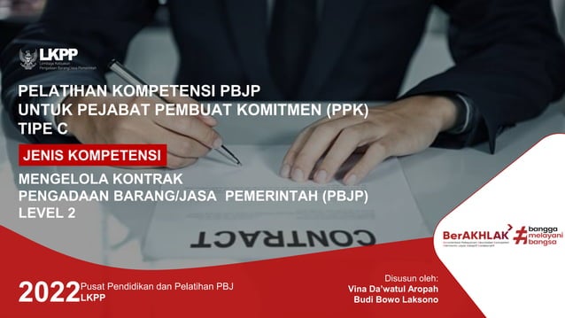 Slide Modul JK Mengelola Kontrak PBJP Level 2 - PPK Tipe C.pdf