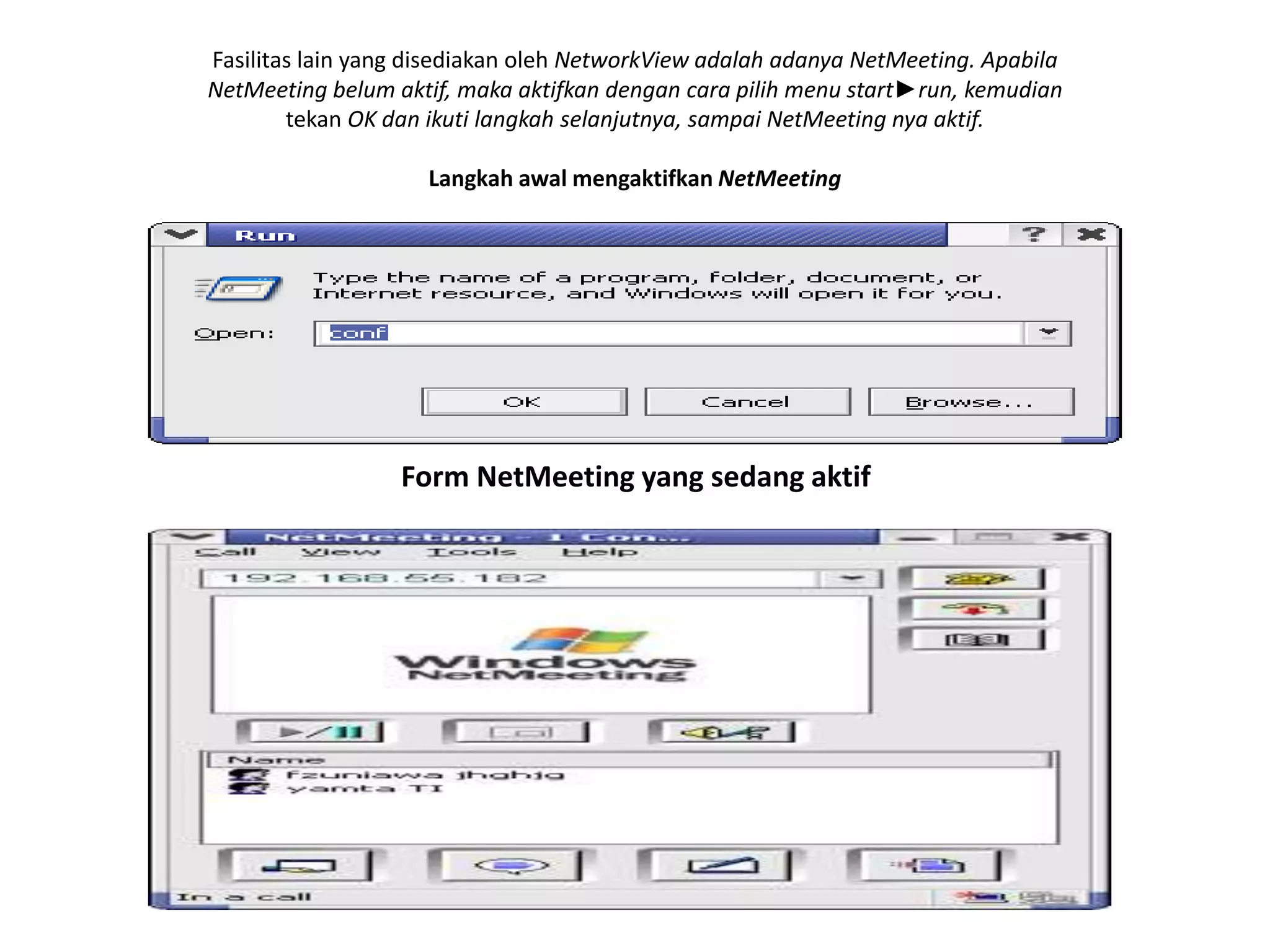 monitoring jaringan dengan networkview | PPTX