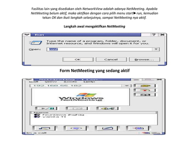 monitoring jaringan dengan networkview | PPTX