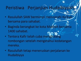 Montaj Perjanjian Hudaibiyah | PPT