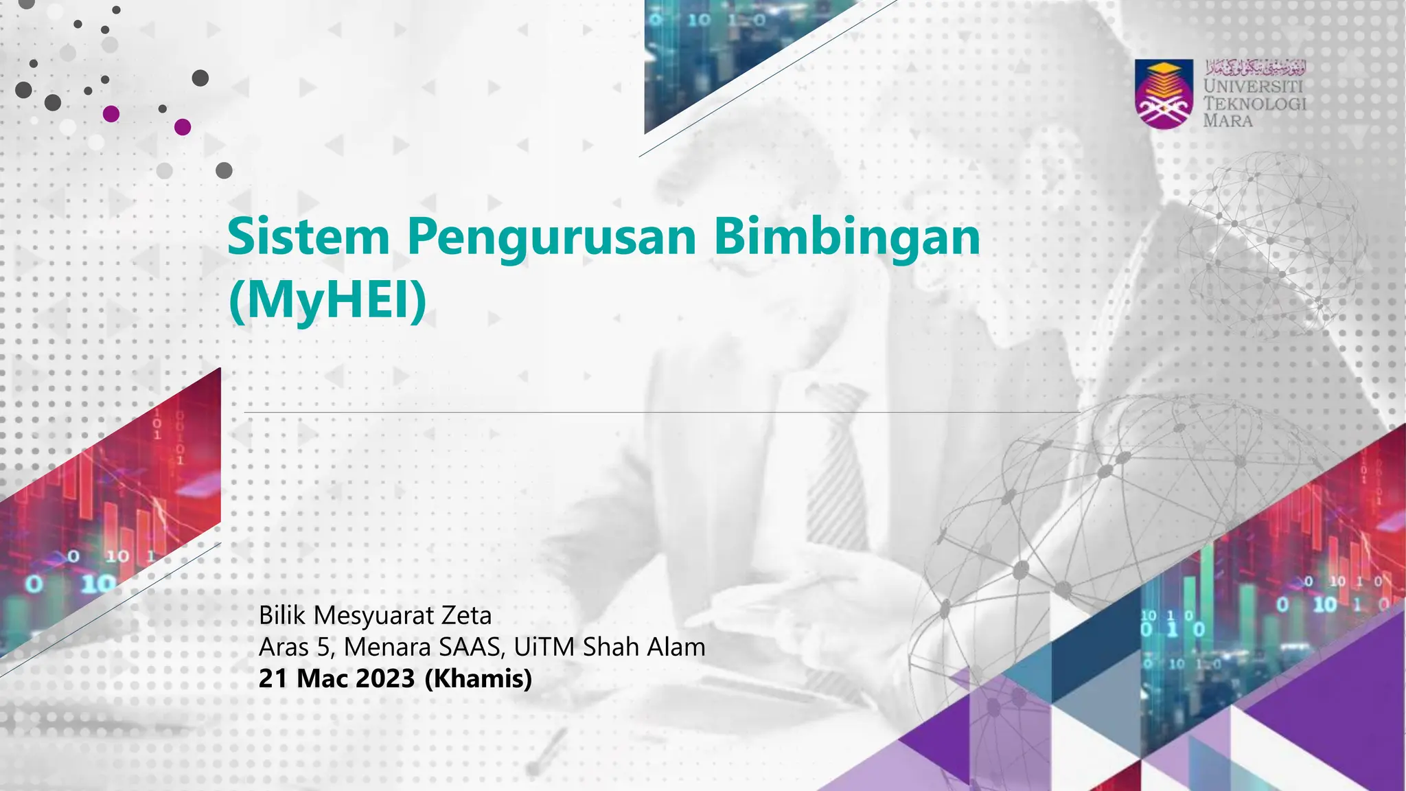 Sistem Pengurusan Bimbingan MyHEI @ UCS | PPT