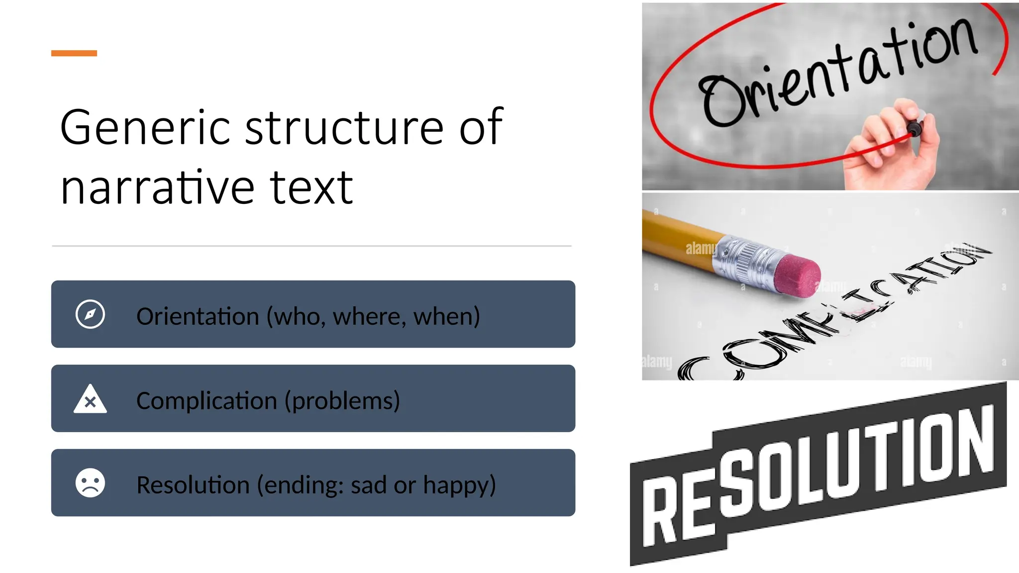 Slide Narrative Text.pptx of the material story telling | PPT