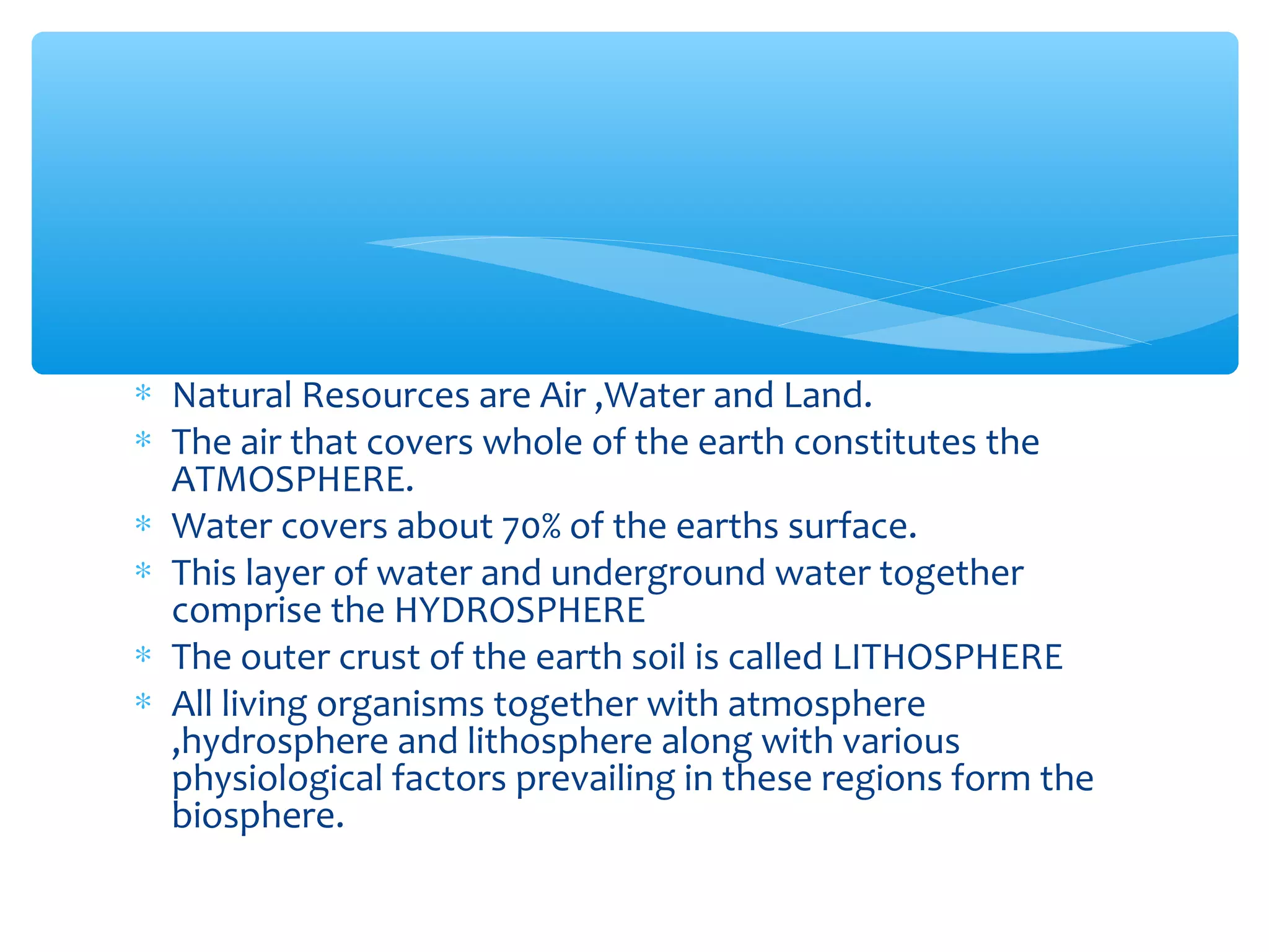 Natural resources | PPT