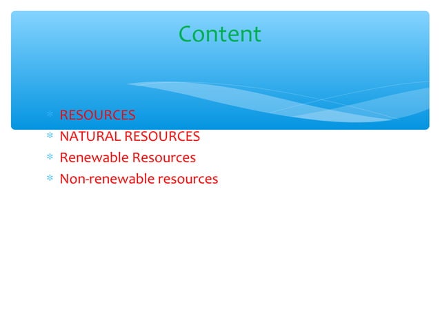Natural resources | PPT