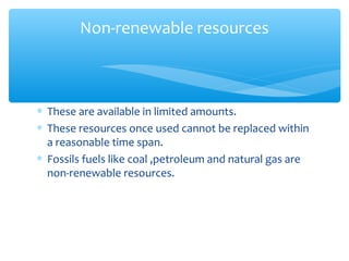 Natural resources | PPT