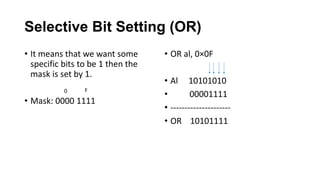 Slide No. 12 (AND, OR, NOT, XOR, MASKING).pptx