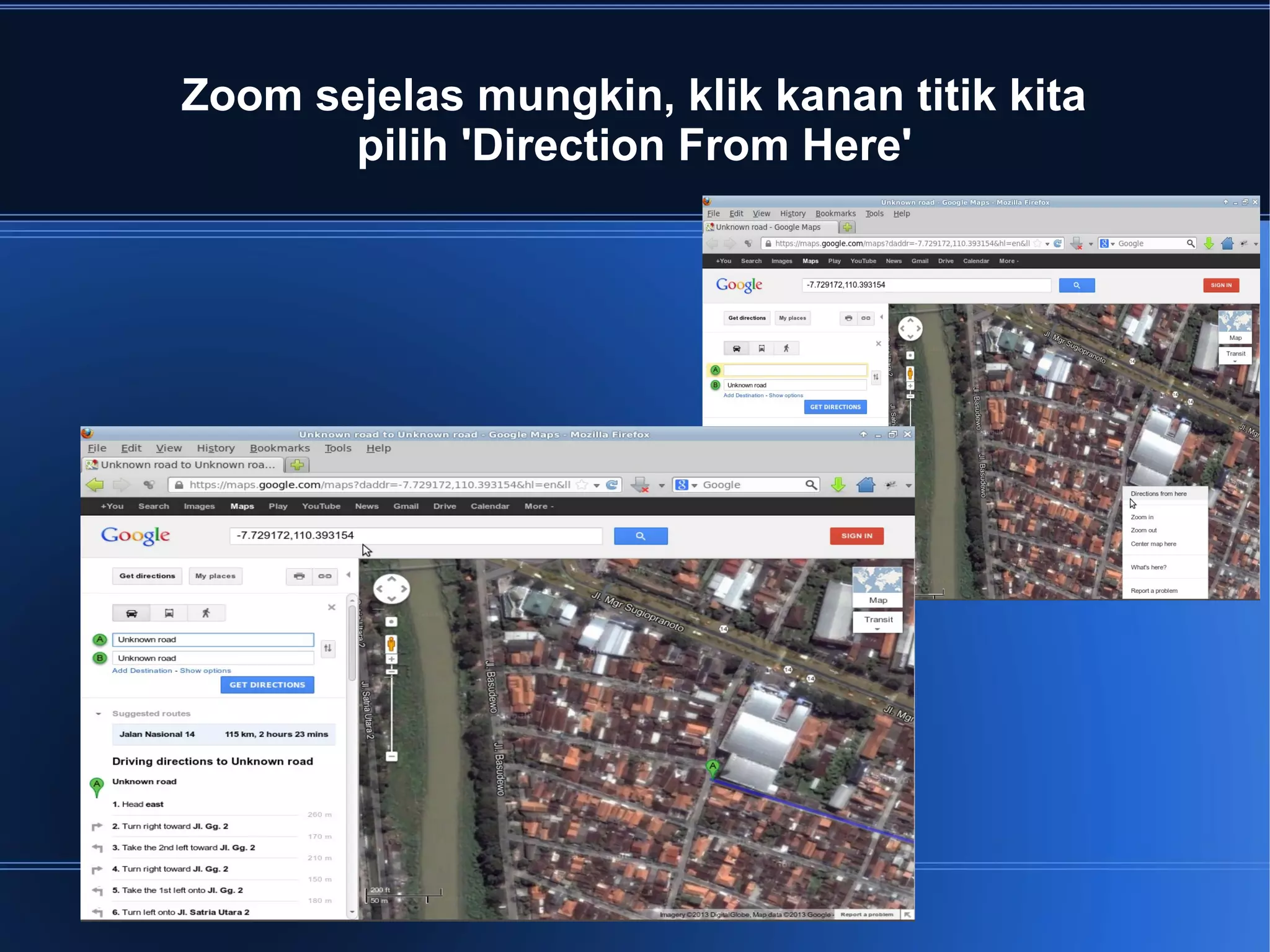 Tentang pemanfaatan GoogleMap sederhana | PPT