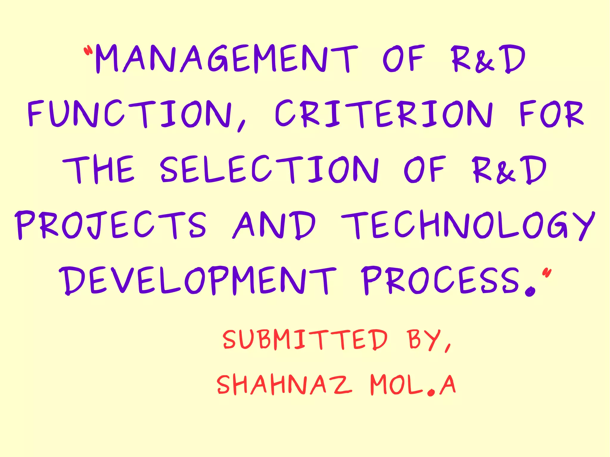 Research and Development in Food Industry | PDF