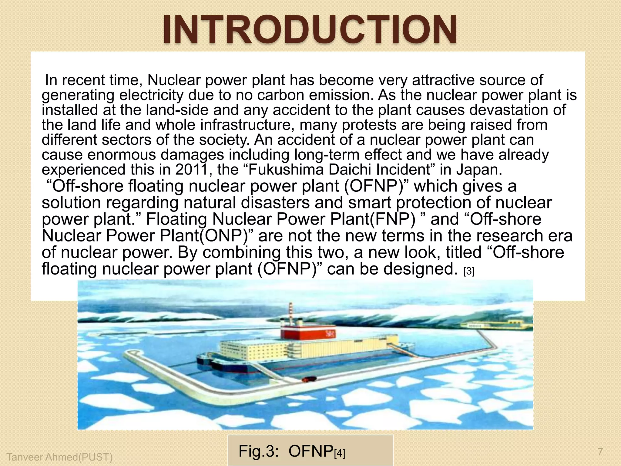 OFFSHORE FLOATING NUCLEAR POWERPLANT | PPTX