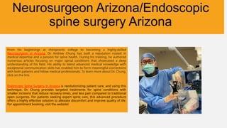 Struggling with persistent Neck Pain In Arizona | PPTX