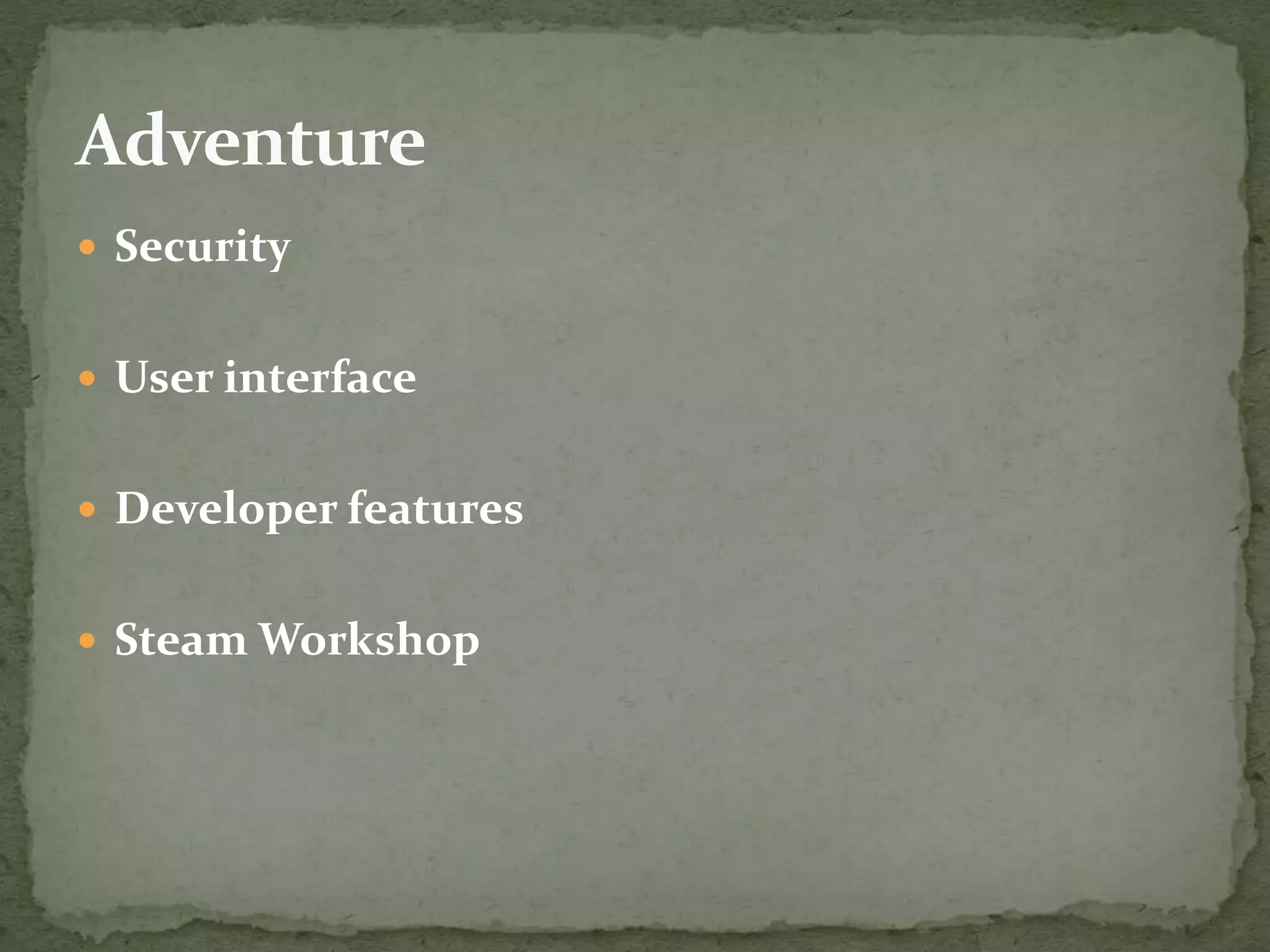 Slide of steam | PPTX