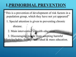 LEVEL OF PREVENTION OF DISEASE | PPTX