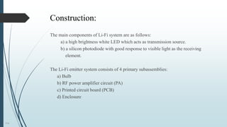 Slide on lifi | PPTX
