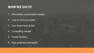 Powerpoint design services | PPT