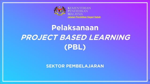 Project Based Learning (PBL) | PPT