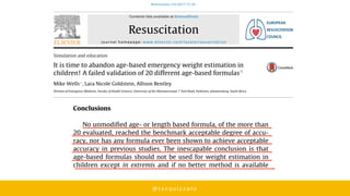 Pediatric Weight Estimation With Augmented Reality | PDF