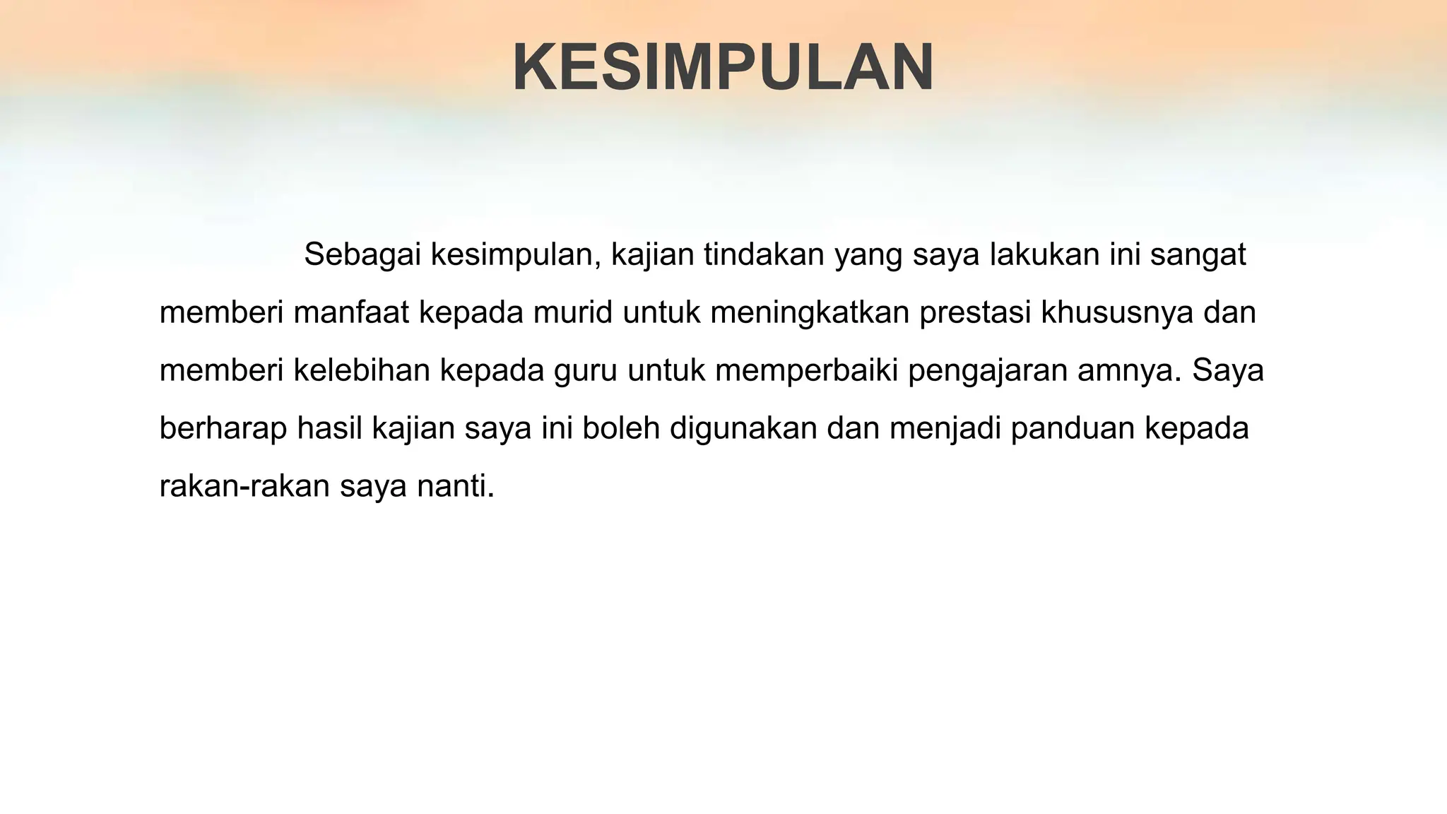 Kajian tindakan penggunaan teknik subpre | PPTX