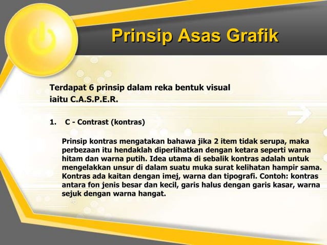 Slide pengajaran asas grafik | PPTX