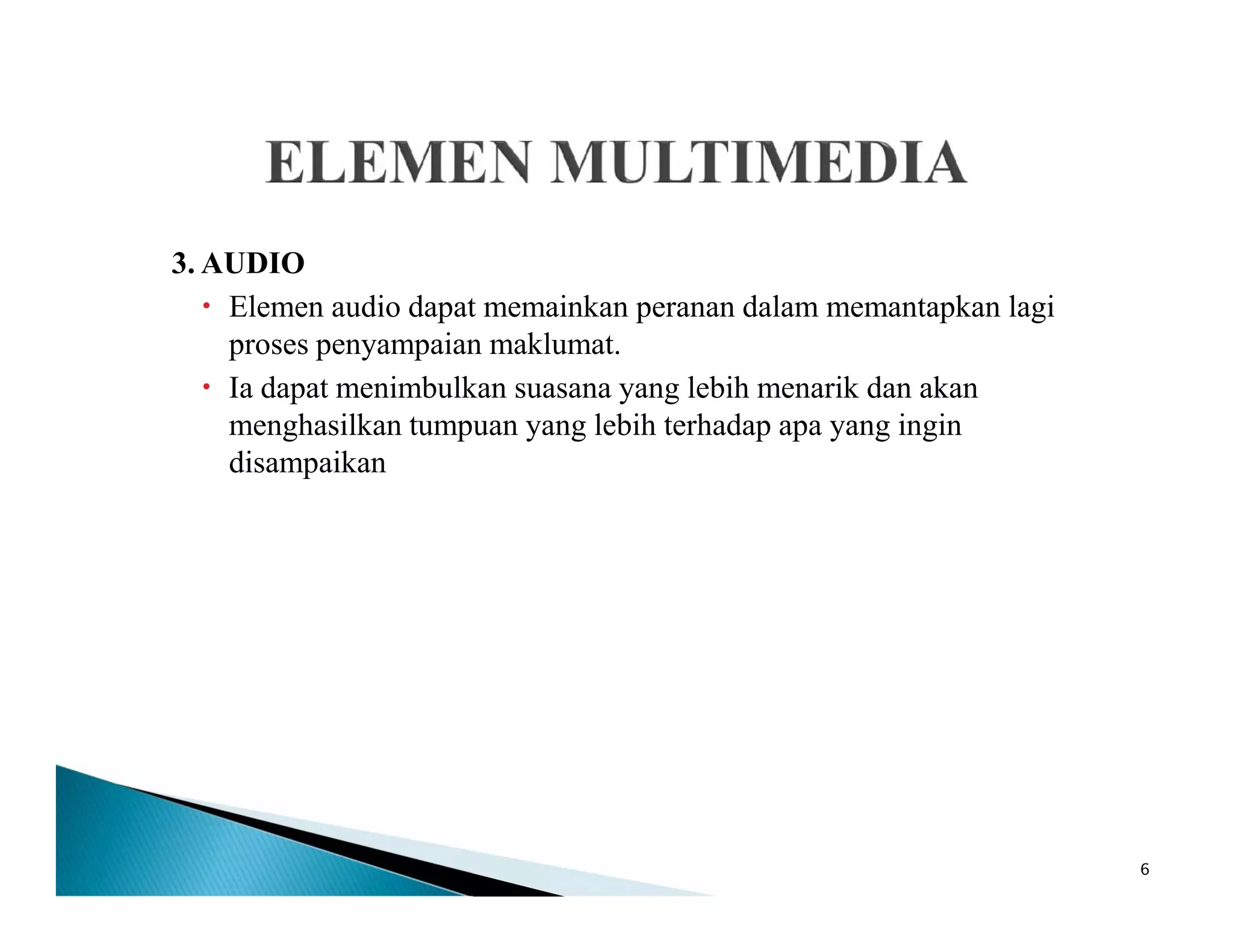 Slide pengenalan multimedia | PDF