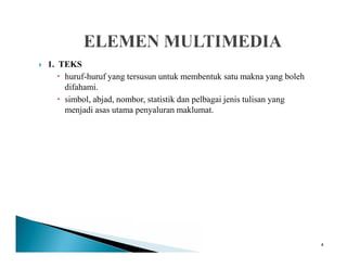 Slide pengenalan multimedia | PDF