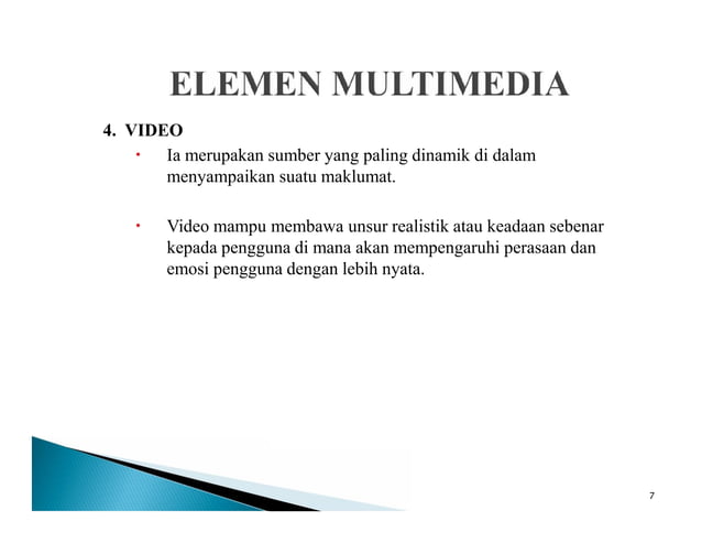 Slide pengenalan multimedia | PDF