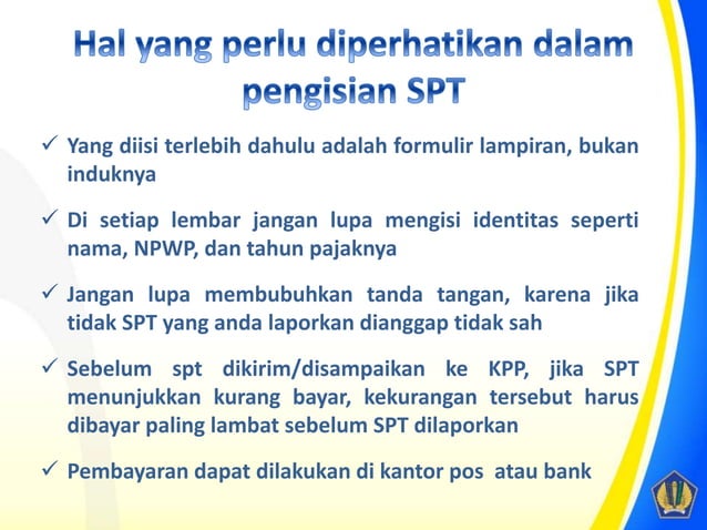 Slide Pengisian SPT Tahunan 2015 - OP 1770 Pembukuan.ppt