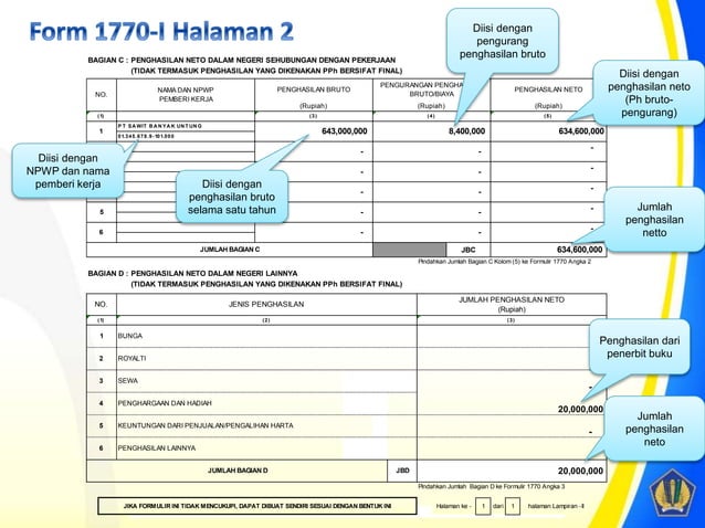 Slide Pengisian SPT Tahunan 2015 - OP 1770 Pembukuan.ppt