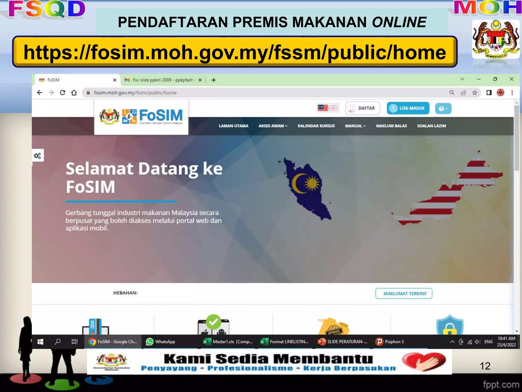 SLIDE PERATURAN-PERATURAN KEBERSIHAN MAKANAN 2009.ppt