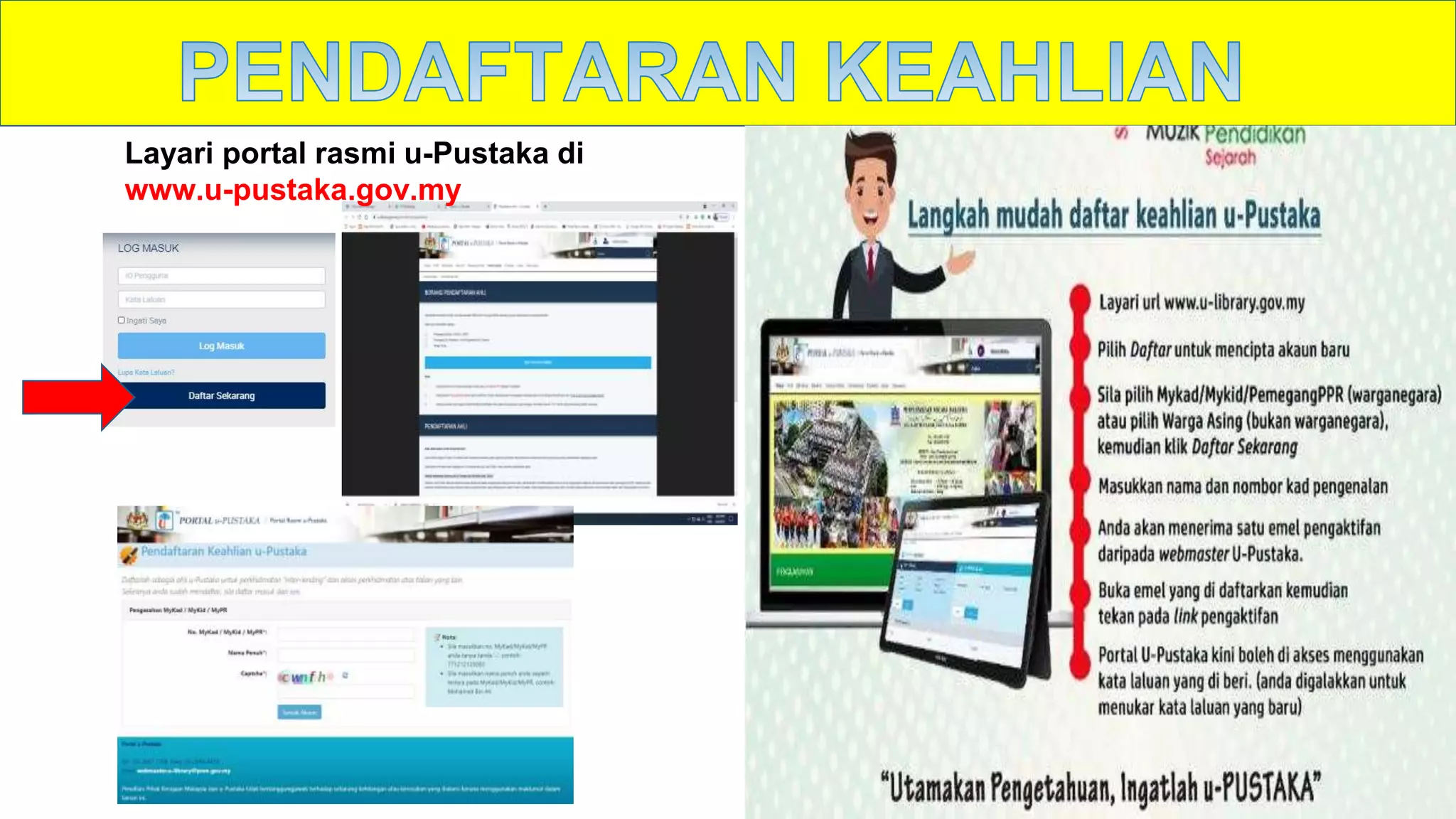 u-Pustaka: Perpustakaan Digital Negara | PPTX