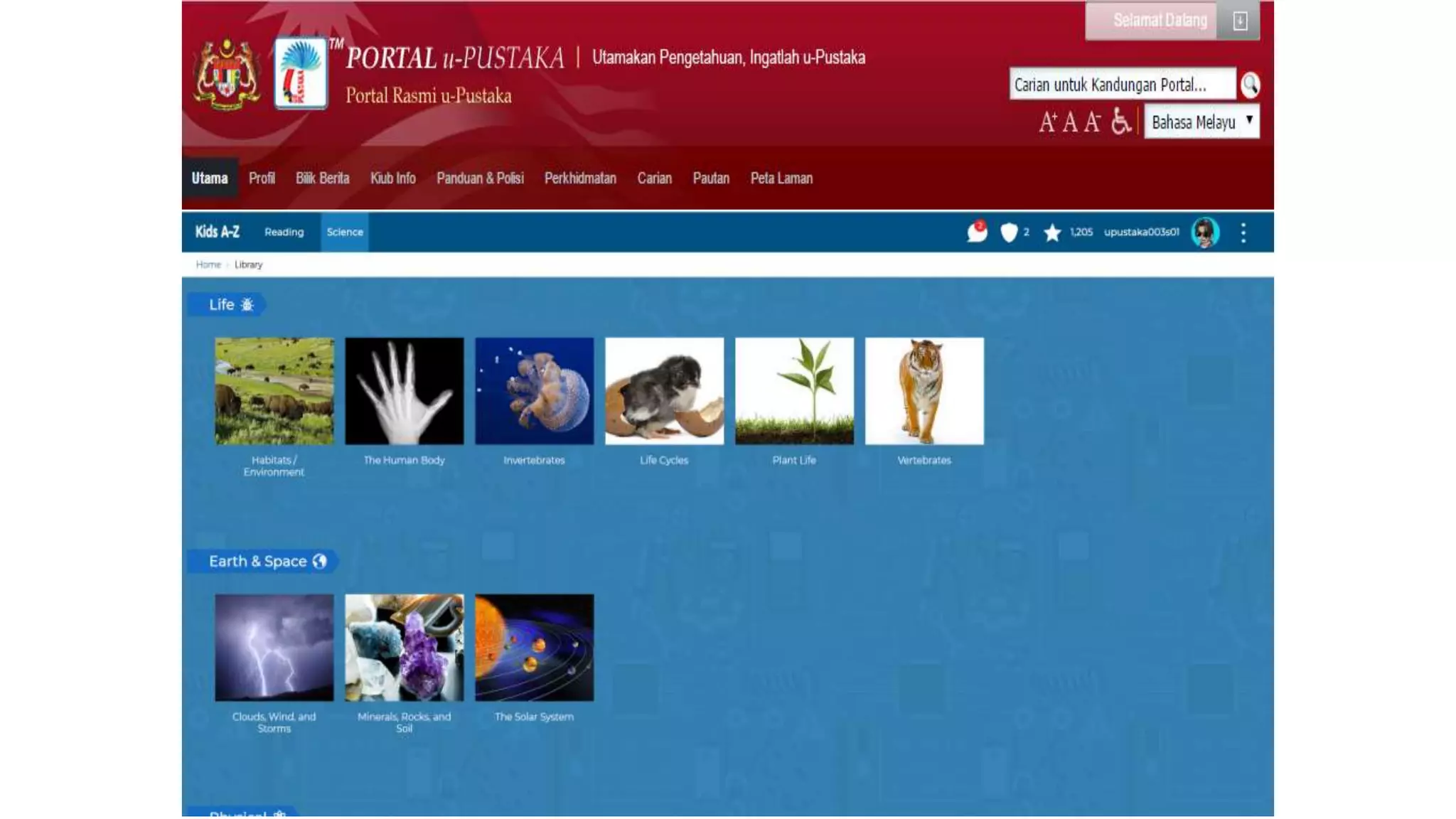 u-Pustaka: Perpustakaan Digital Negara | PPTX