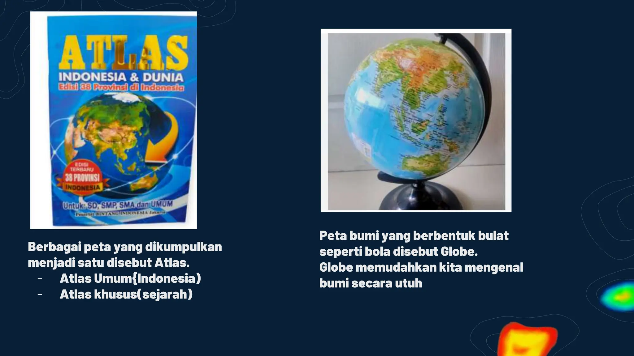 Slide bahan ajar peta kelas 4 SD kurikulum merdeka, semester II. | PPTX