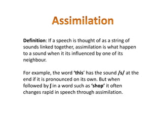 connected speech | PPTX
